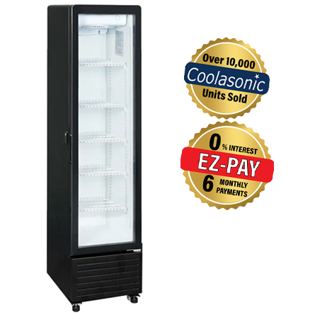 Coolasonic CS-225 Single Door 16.5" Wide Display Refrigerator — Omni ...