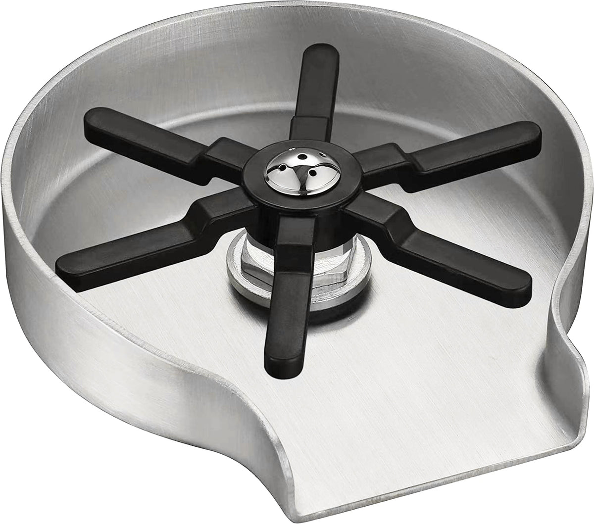 Omega Glass Rinser for Sink - 304 Stainless Steel — Omni Food Equipment