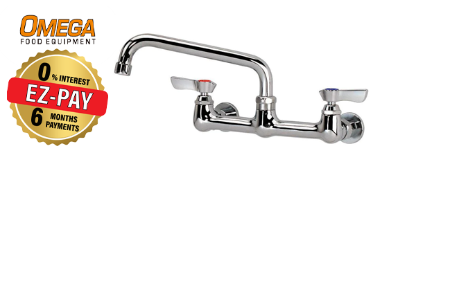 Omega Goose Neck Faucet - Various Sizes — Omni Food Equipment