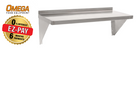 Omega Stainless Steel Wall Shelves 18 gauge - Various Sizes — Omni Food ...